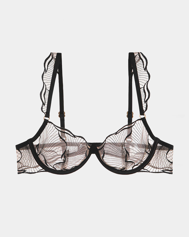 Ruffle Lace Bra | Underwire Support | B & C Cups – AVIDLOVE